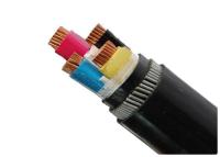 China Copper Conductor XLPE PVC Insulated Steel Wire Armoured Electrical Cable Black PVC Sheath LV Cable for sale