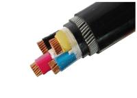 China Copper Conductor XLPE PVC Insulated Steel Wire Armoured Electrical Cable Black PVC Sheath LV Cable for sale