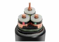 China 19 / 33KV 3 Core X 95mm2 Armoured Power Cable Copper Armored Electrical Cable for sale