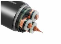 China Underground PVC Armoured Cable Three Core 12.7 / 22KV Ind Screen With Steel Tape for sale