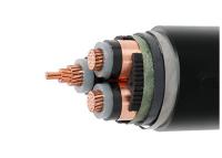 China Medium Voltage 3 Phase CU / XLPE / STA / PVC Electrical Power Cable Steel Tape Armor for sale