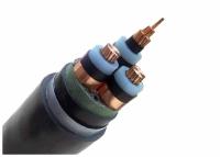 China Medium Voltage Flexible Armored Cable Wiring Steel Tape 3 Phase CU / XLPE / STA / PVC for sale