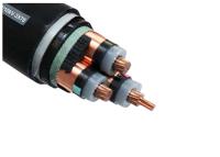 China Double Steel Wire Armoured Electrical Cable High Voltage 3 Phase  UG 3x300 SQ . MM for sale