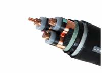 China Double Steel Wire Armoured Electrical Cable High Voltage 3 Phase  UG 3x300 SQ . MM for sale