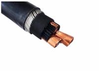 China Medium Voltage Steel Wire Armoured Cable 33KV 3x95 SQMM Stranded Bare Copper for sale