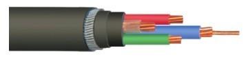 China SWA / STA Armoured LV LSZH  Cable Laying Indoors Outdoors Customized Color for sale