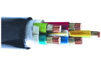 China Fire Resistant No Halogen Power Cable Copper Conductor Power Cable Rated Voltage 0.6 / 1kV for sale