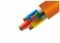 China Flame Retardant 0.6 / 1KV LowSmoke Halogen Free Cable Orange Outer Sheath CE Qualified for sale