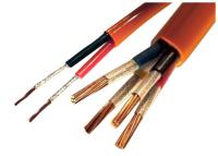 China Copper Conductor Flame Resistant Cable , Mica Tape Screened High Temperature Fire Retardant Cable for sale