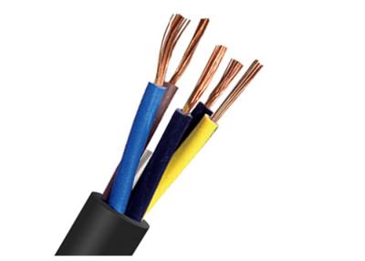 China 1.5mm - 400mm Rubber Flexible Cable 450 / 750V Under Adverse Conditions for sale
