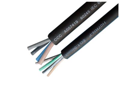 China Heavy Model Rubber Sheathed Cable , Rubber Insulation Cable With Flexible Cores for sale