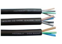 China Flexible Conductor Rubber Sheathed Cable Rubber Insulated Cable H05RN-F for sale