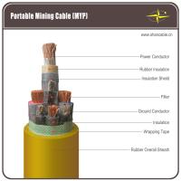China Rated Voltage 0.66 / 1.14kv Rubber Sheathed Cable And Below Coal Mines for sale