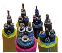 China 1.9kv / 3.3kv Shield Rubber Sheathed Soft Cable For Coal Mining Machine for sale