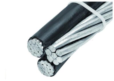 China 3 Core Aerial Bundled Triplex Service Drop Cable For Overhead Power Transmission Lines for sale
