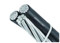China 3 Core Aerial Bundled Triplex Service Drop Cable For Overhead Power Transmission Lines for sale