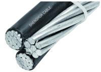 China Professional Aerial Bunched Cables , Aerial Electrical Cable ABC-AAAC Triplex for sale