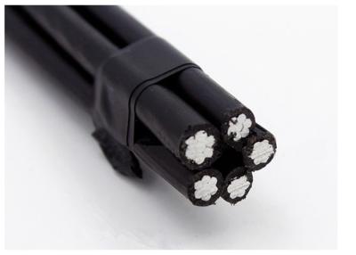 China 1 KV PE Insulated Aerial Bunch Cable 5 Cores With Neutral Conductor IEC 60502 for sale
