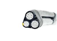 China 0.6/1KV Aerial Drop Cable , Aerial Electrical Cable Overhead Line Triplex  ASTM B231 for sale