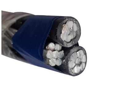 China Aluminum Aerial Bundled Cable AAC Low Voltage Triplex ICEA Standard for sale