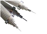 China White Color Bare Overhead Conductors Aluminium Stranded Aluminium Alloy Conductors Steel Reinforced for sale