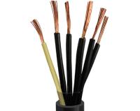China Control Class 5 Copper Conductor Cable Black Color 0.5mm2 - 10mm2 for sale