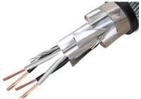 China 300V 0.6mm Thick 2x0.75mm2 Shielded Instrument Cable for sale