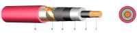 China 26KV 35KV Single Core XLPE Cable Ink Printing / Embossing Custom Outer Sheath Color for sale