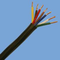 China Black Armoured Multicore Control Cable XLPE Insulated Flame Retardant for sale