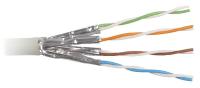 China Black Shielded Twisted Pair Cable 1 -19 Cores For Distribution System for sale