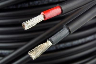 China 16mm2~120mm2 Solar PV Cable Annealed Bare Copper Conductor 2kV UV Resistant for sale