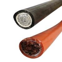 China Red Cu Pvc 35mm2 50mm2 Flexible Welding Cable for sale