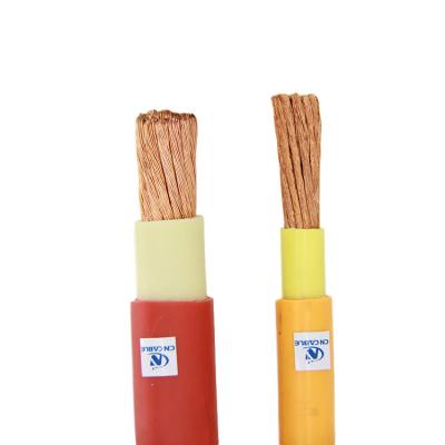 China Class 6 Conductor 70mm 95mm Orange Welding Cable for sale