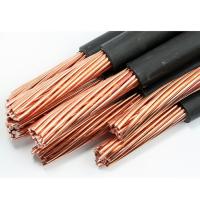 China Black  Rubber Sheath 200v 95mm2 Flexible Welding Cable for sale