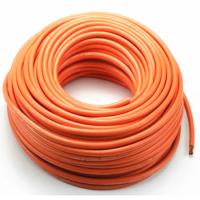China Black  Rubber Sheath 200v 95mm2 Flexible Welding Cable for sale