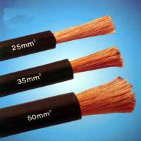 China Super Flexible Rubber 2/0 10mm2 Arc Welding Cable for sale