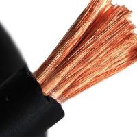 China 2 0 Gauge Silicone 95Mm Flexible Welding Cable for sale