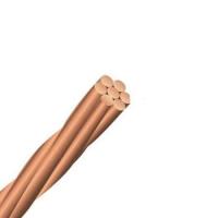 China Muliti Cores Hard Drawn Bare Copper Conductor Underground / Overhead for sale