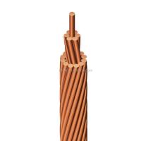 China Muliti Cores Hard Drawn Bare Copper Conductor Underground / Overhead for sale