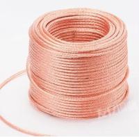 China Solid Strands Bare Hard Drawn Copper Conductor Pvc Insulated Flexible Oxygen Free for sale