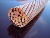 China Solid Strands Bare Hard Drawn Copper Conductor Pvc Insulated Flexible Oxygen Free for sale