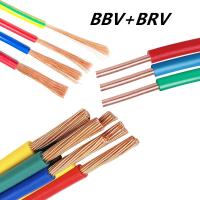 China HPLE PVC Copper Single Core Wire Bv/Bvr 1.5Mm 2.5mm 4mm 6mm 10mm House Wiring for sale