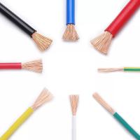 China HPLE PVCcopper wire bv/bvr 1.5 mm 2.5mm 4mm 6mm 10mm house wiring electrical cable single core wire black white red for sale
