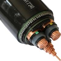 China Steel Wire Copper Fire Resistant Cable Direct Burial Green XLPE Insulated Cable for sale