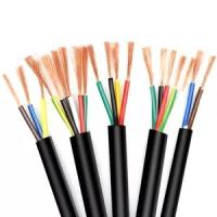 China Flexible RVV Electrical Ground Wire Copper Conductor PVC Insulation for sale