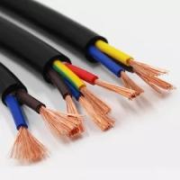 China Flexible RVV Electrical Ground Wire Copper Conductor PVC Insulation for sale