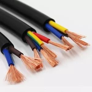 China Flexible RVV Electrical Ground Wire Copper Conductor PVC Insulation for sale