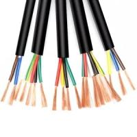 China Flexible RVV Electrical Ground Wire Copper Conductor PVC Insulation for sale