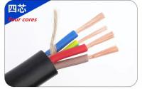 China RVV 4 Cores Low Smoke Zero Halogen Cable 1.5mm2 2.5mm2 4mm2 6mm2 for sale