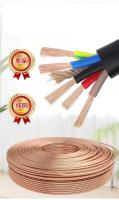 China RVV 4 Cores Low Smoke Zero Halogen Cable 1.5mm2 2.5mm2 4mm2 6mm2 for sale